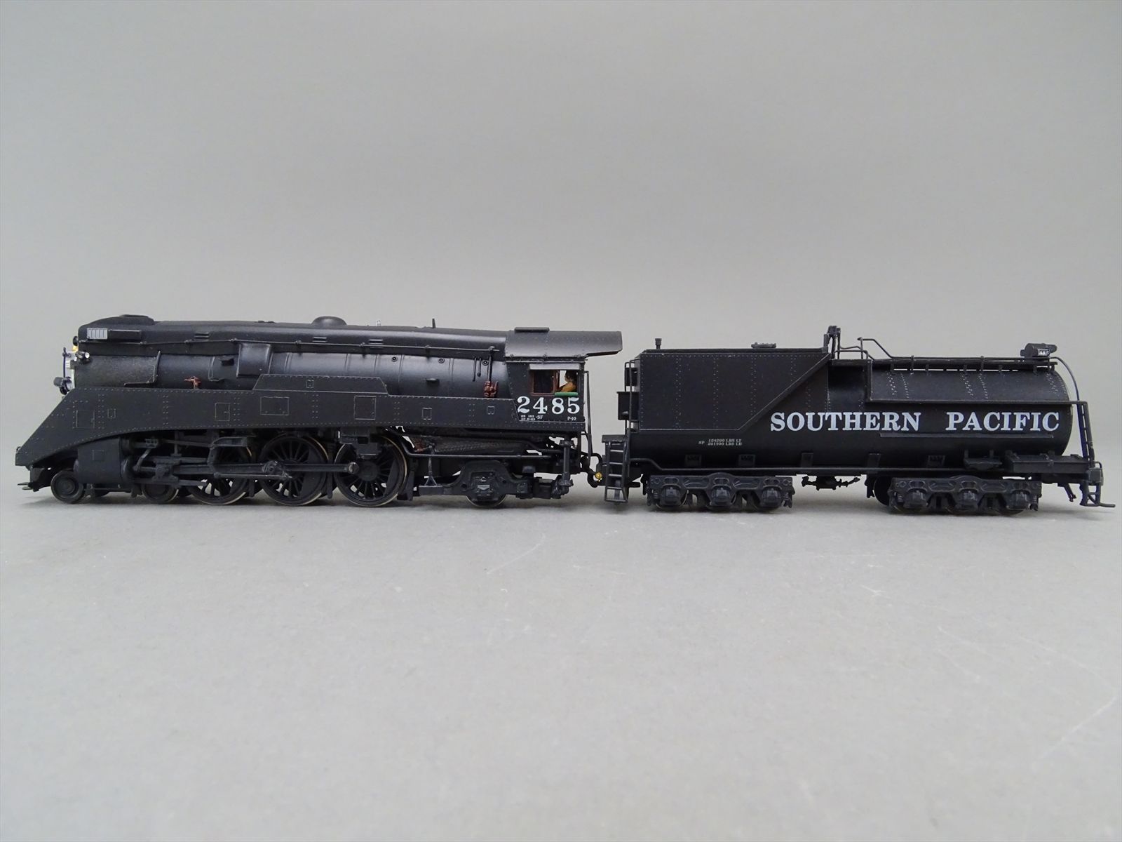 HO Brass Model Train - WMC SP Southern Pacific 4-6-2 Pacific P-10 #2485 ...