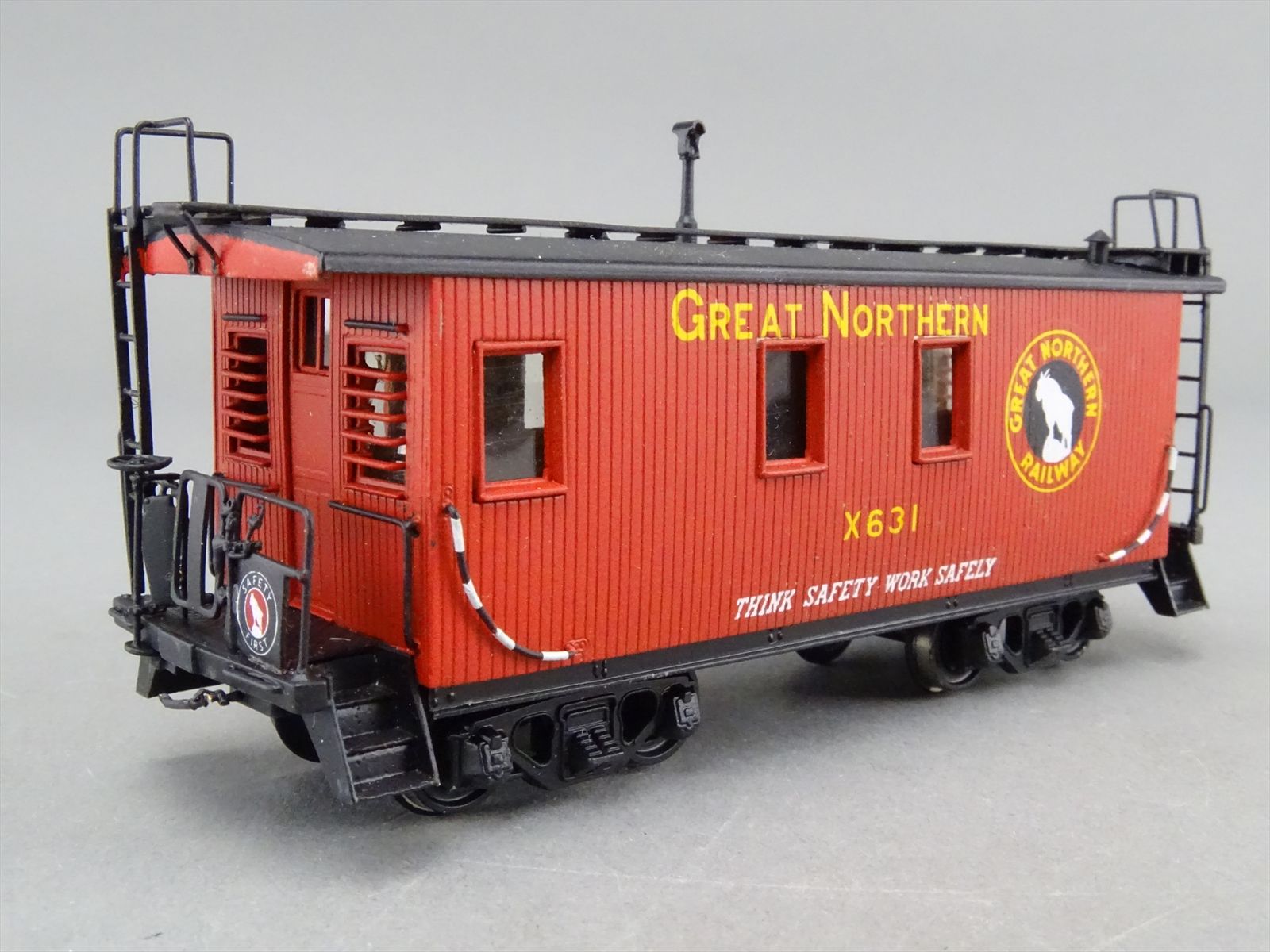 HO Brass Model - Oriental GN Great Northern GNX Caboose Less Cupola # ...