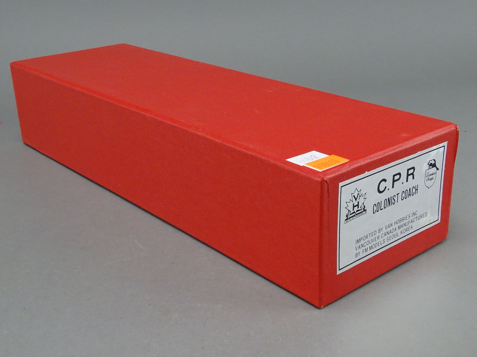 HO Brass Model - VH Van Hobbies CP CPR Canadian Pacific Colonist Coach ...