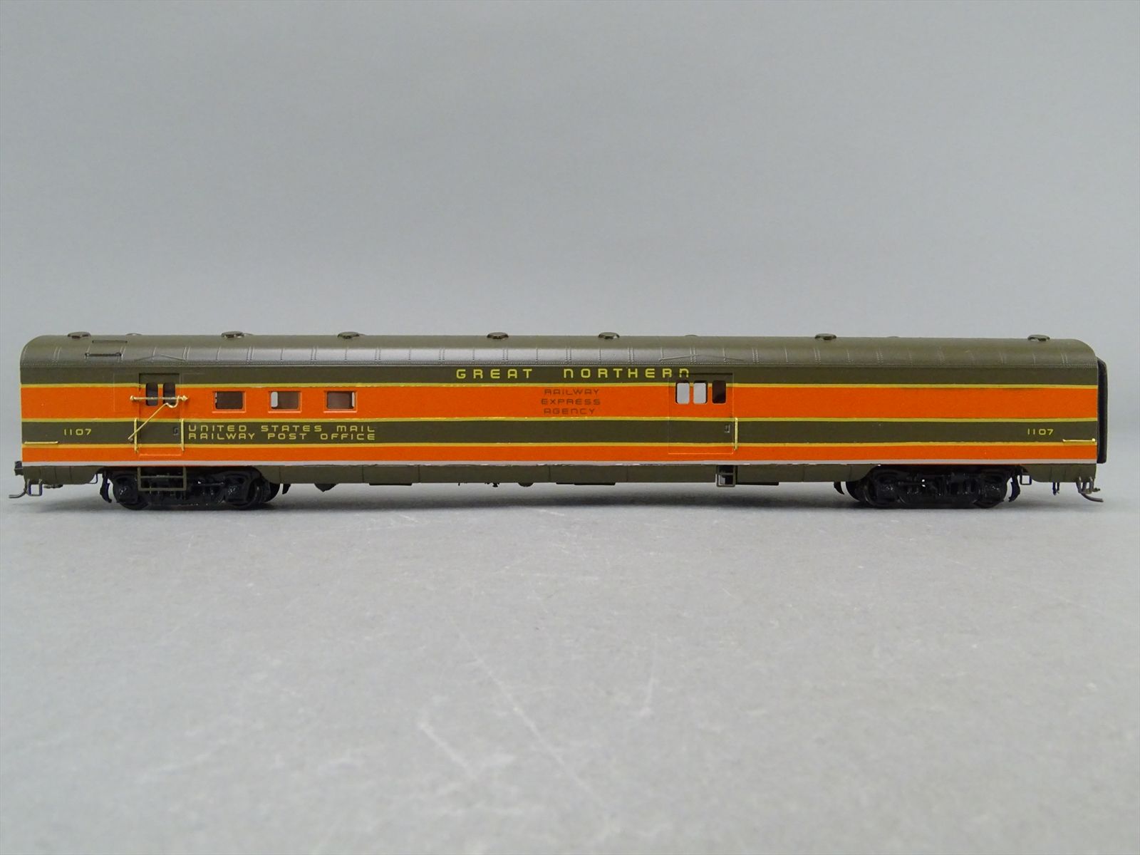 HO Brass Model - Palace 1608 GN Great Northern Baggage Mail #1107 ...