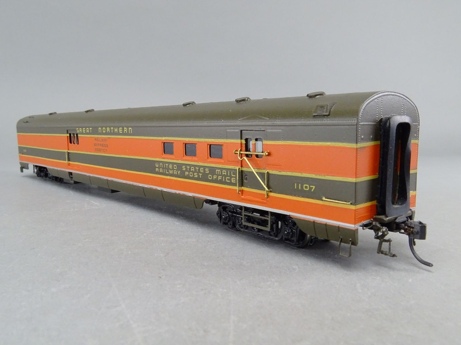 HO Brass Model - Palace 1608 GN Great Northern Baggage Mail #1107 ...