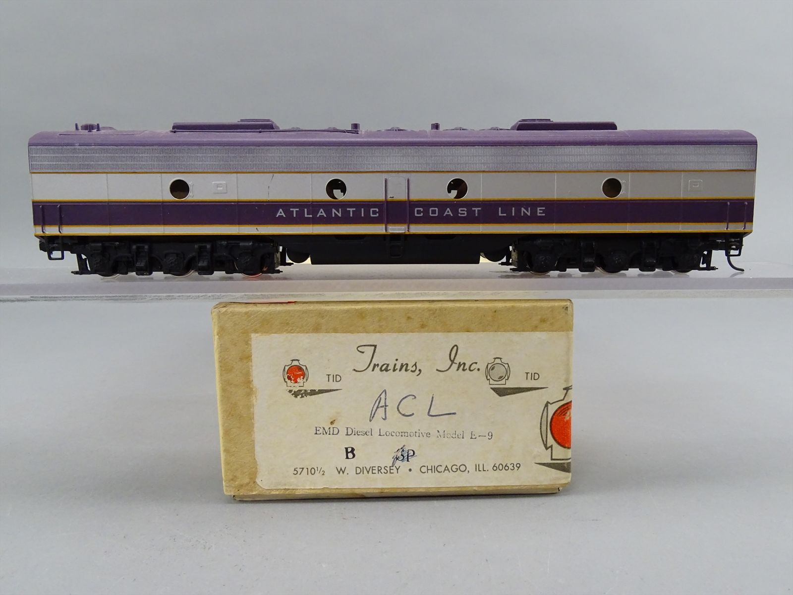 HO Brass Model - TID Trains, Inc. ACL Atlantic Coast Line EMD E9 E9B B ...