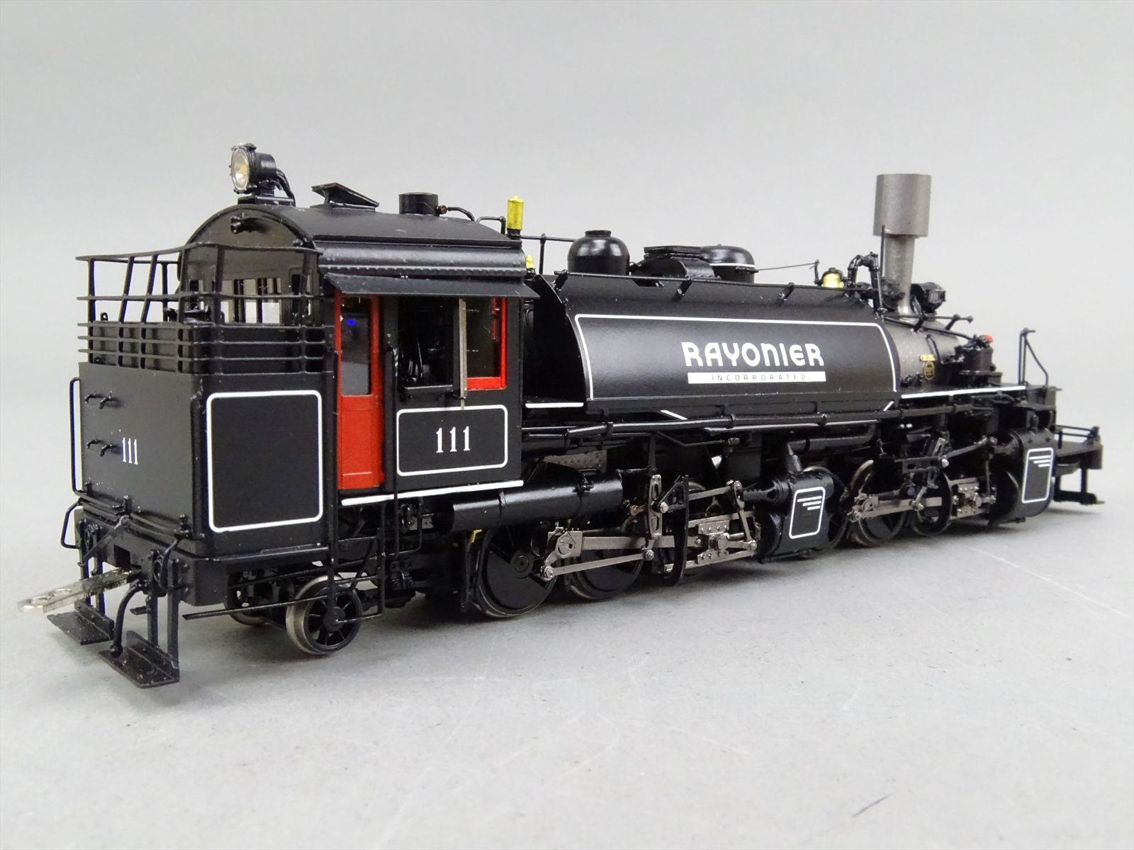 HO Brass Model - PSC 18404-1 Rayonier 2-6-6-2T w/ Auxiliary Tender #111 ...