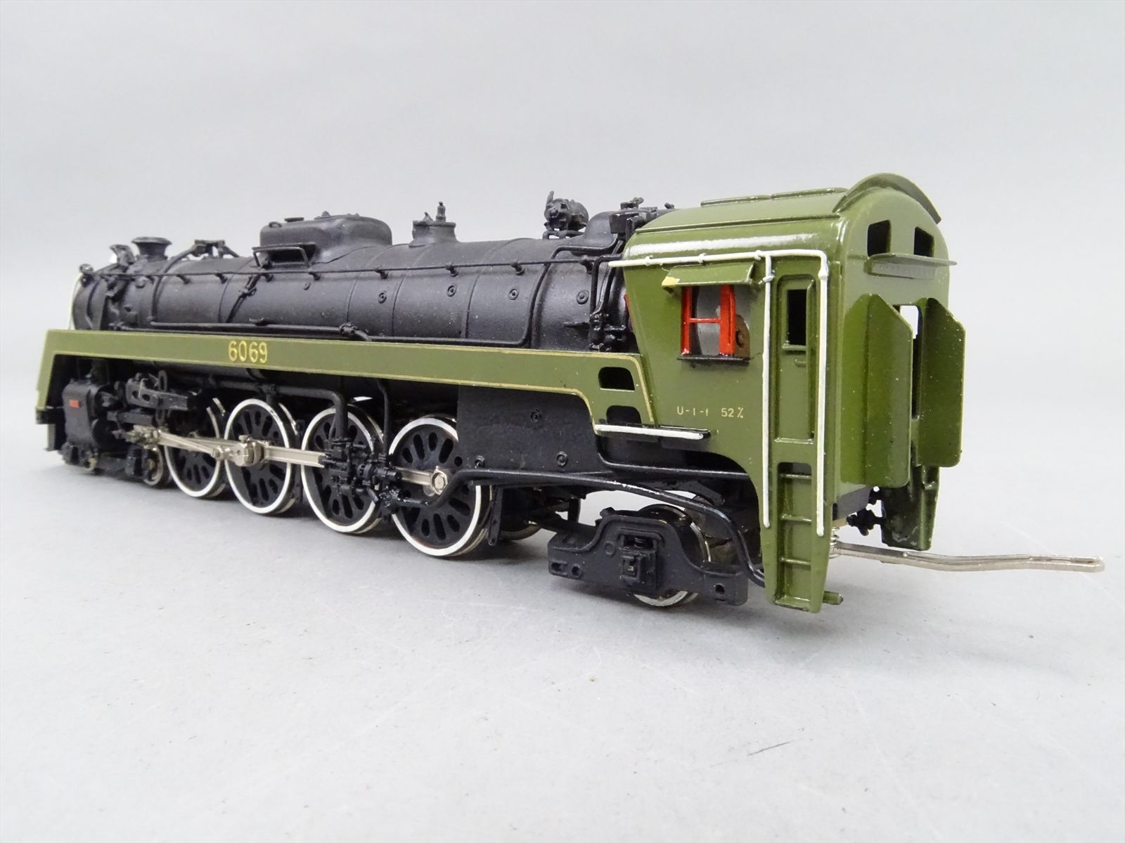 HO Brass Model - VH Van Hobbies CN CNR Canadian National 4-8-2 U-1f #6069 Bullet Nose - F/P ...