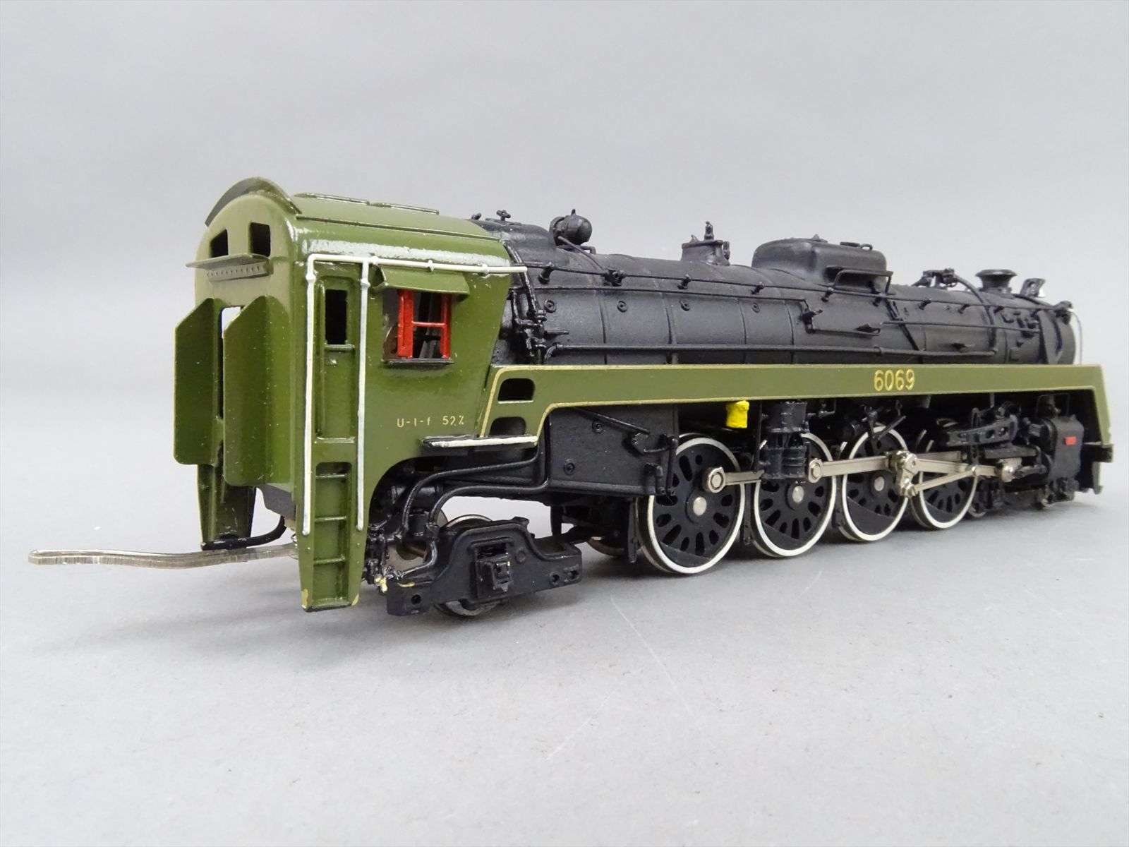 HO Brass Model - VH Van Hobbies CN CNR Canadian National 4-8-2 U-1f #6069 Bullet Nose - F/P ...