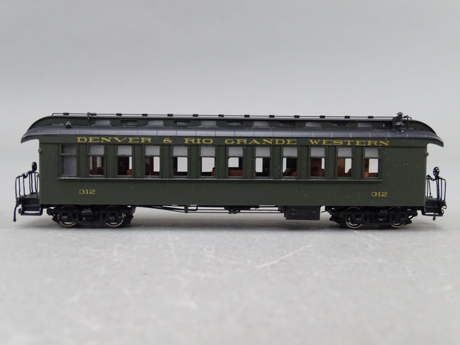 HOn3 Brass Model - PSC 17798-1 D&RGW Rio Grande Coach Green #312 - F/P ...