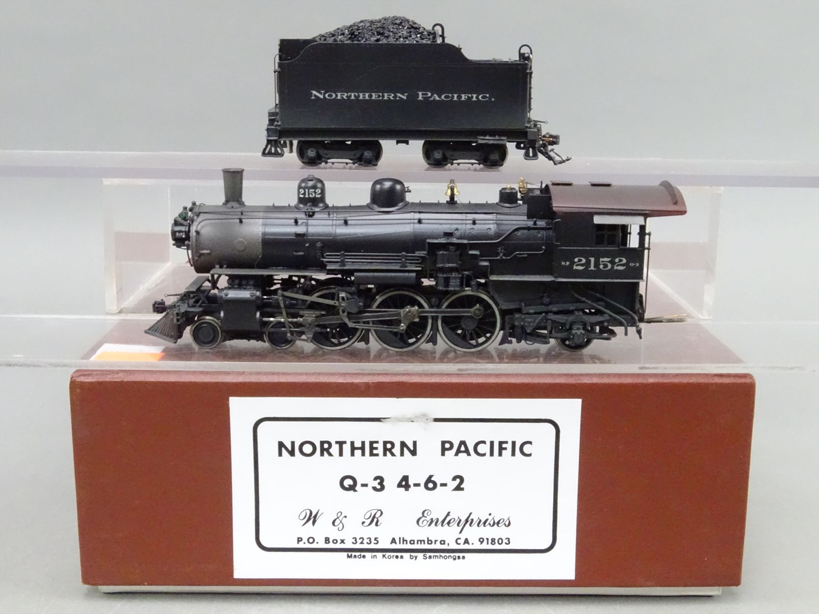 HO Brass Model - W&R NP Northern Pacific Q-3 4-6-2 Pacific #2152 ...
