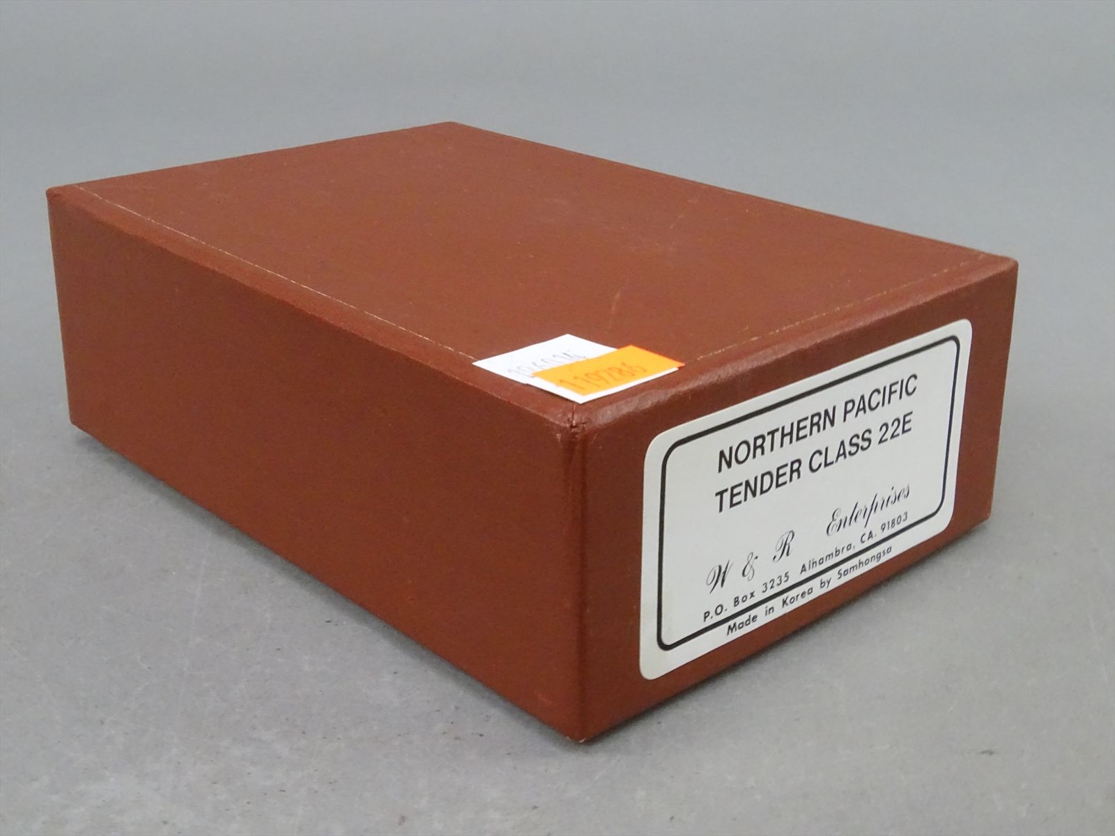 HO Brass Model - W&R NP Northern Pacific Class 22E Tender ONLY ...