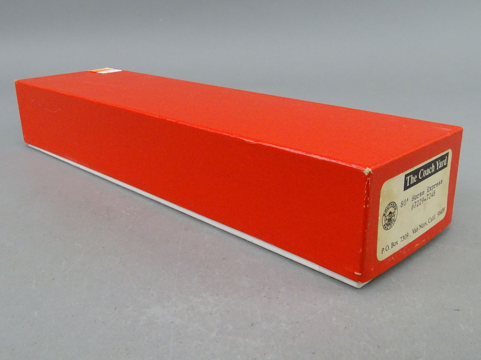 HO Brass Model - TCY SP Southern Pacific 80' Horse Express Car #7233 ...