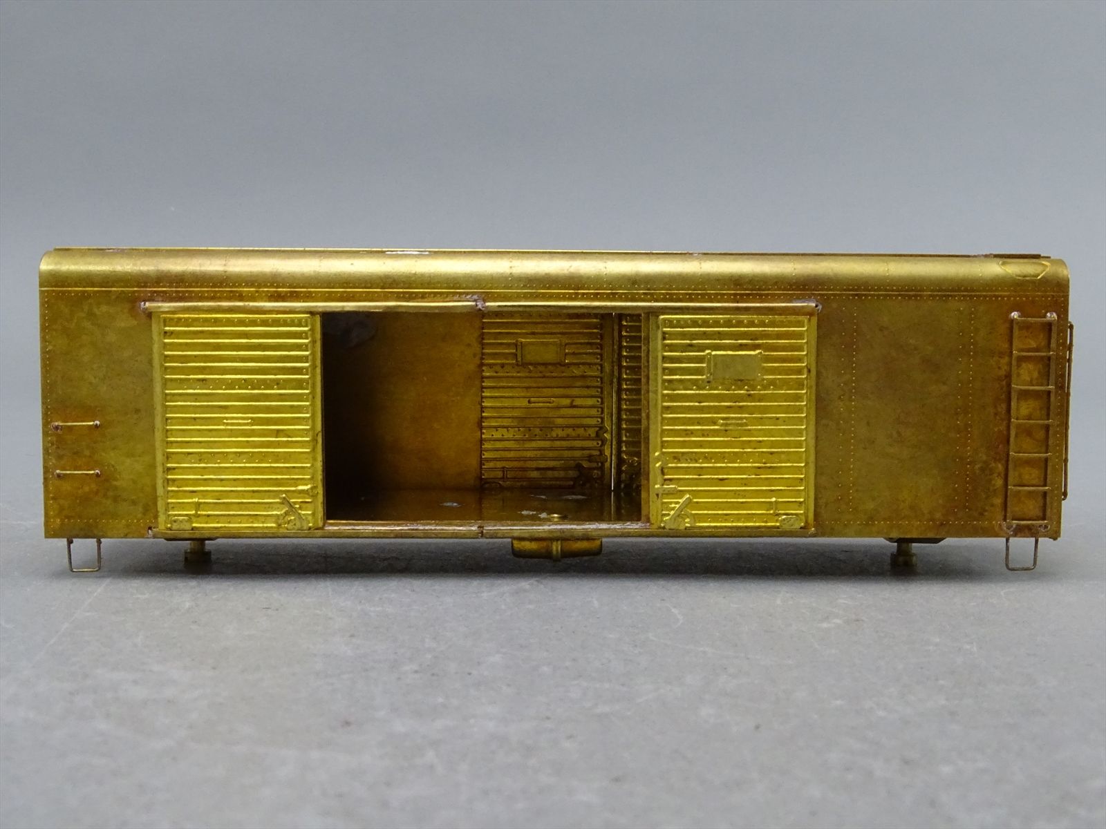 HO Brass Model - NPP 40' Boxcar Box Car 4 Doors X-31B - Unpainted ...