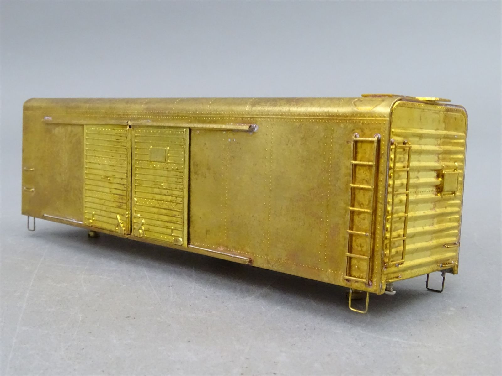 HO Brass Model - NPP 40' Boxcar Box Car 4 Doors X-31B - Unpainted ...