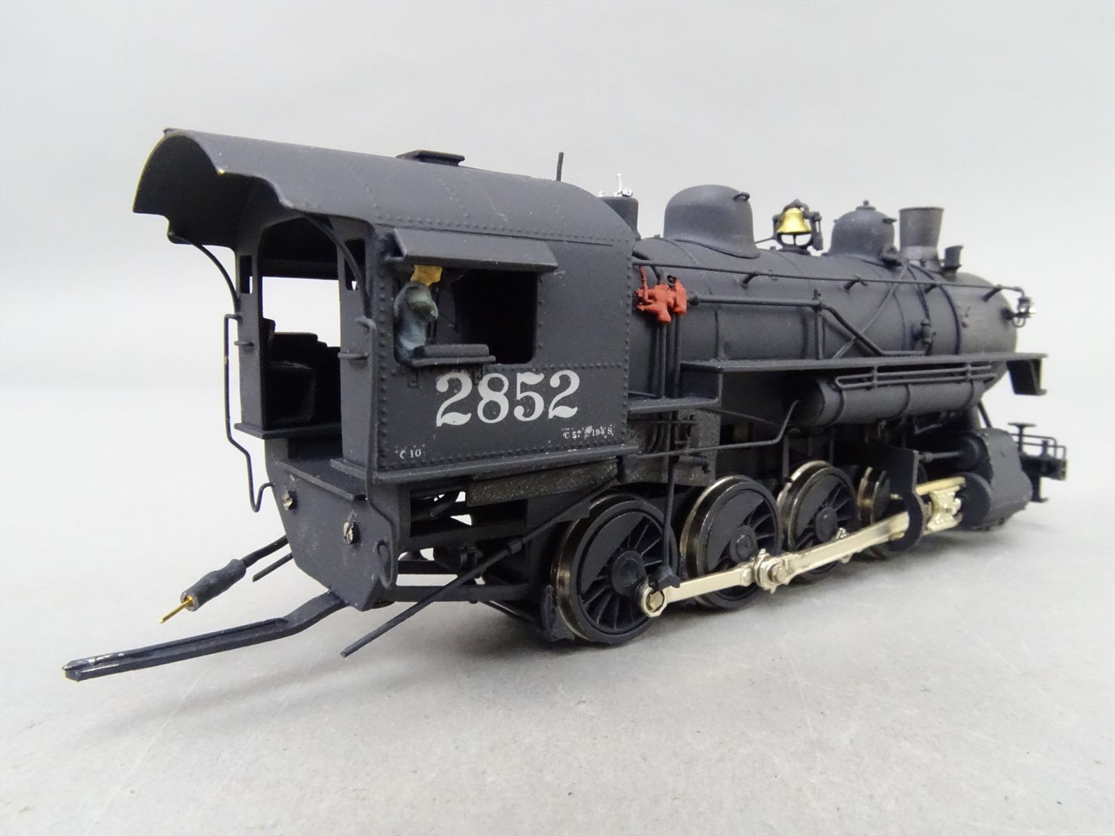 HO Brass Model - Key SP Southern Pacific 2-8-0 C-10 #2852 - Custom - 1981 Run - Samhongsa