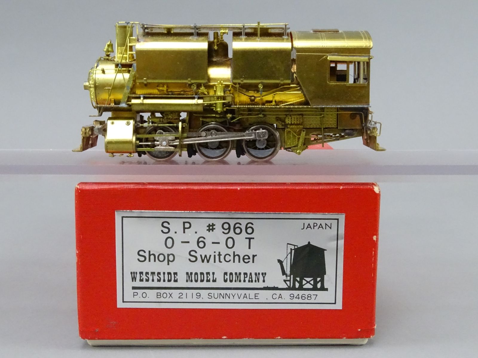 HO Brass Model - WMC SP Southern Pacific Shop Switcher 0-6-0T #966 ...