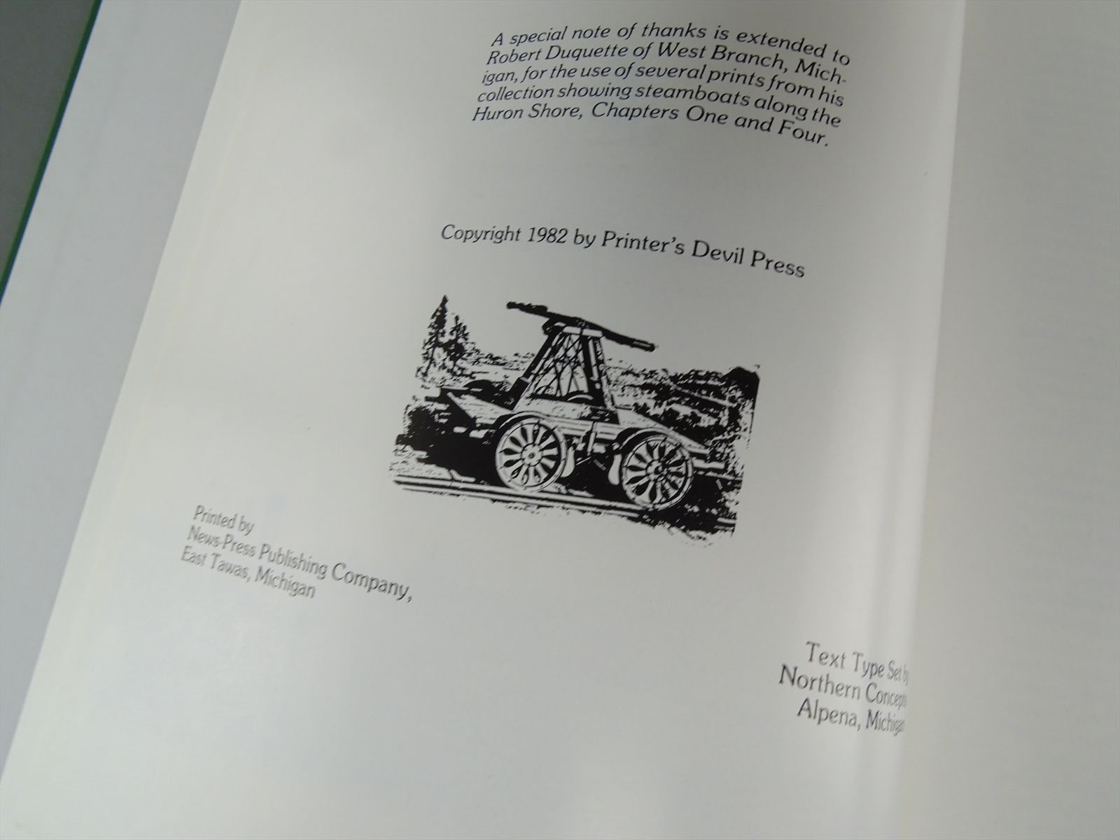 Railroad Book - High Iron Along the Huron Shore - Neil Thornton ...
