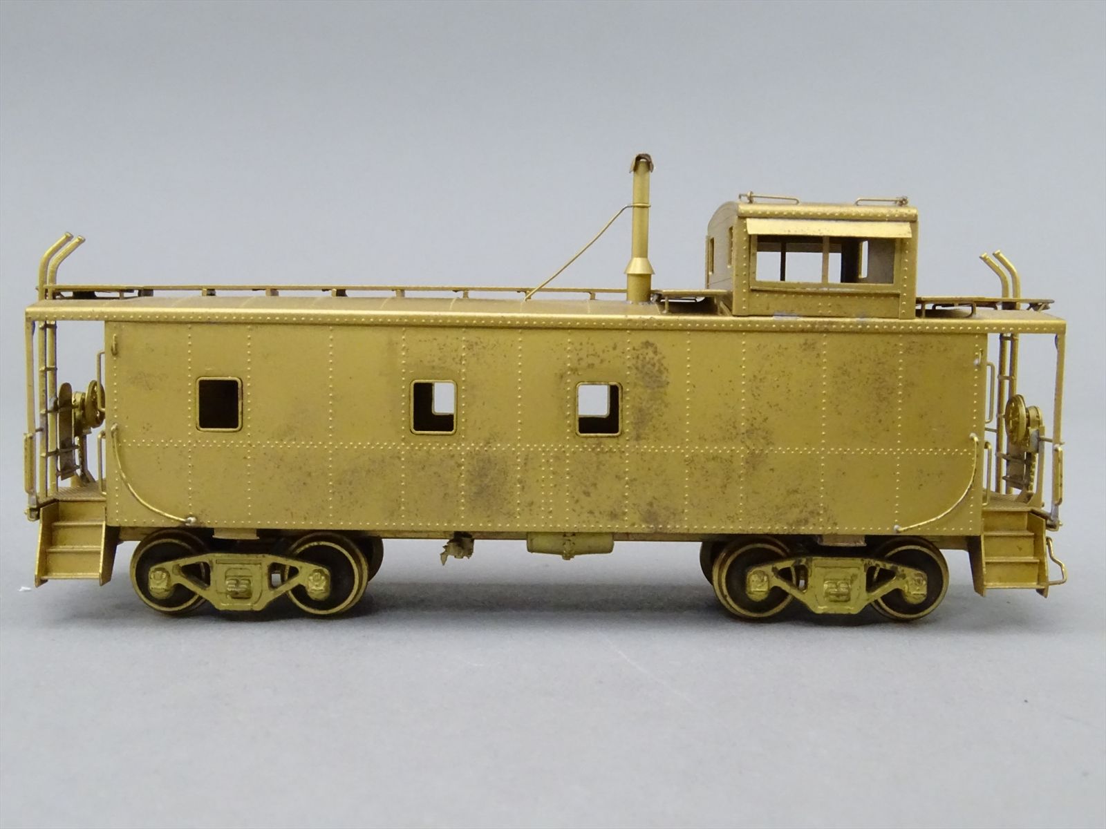 HO Brass Model - PFM D&RGW Rio Grande 1400 Modernized Steel Caboose ...