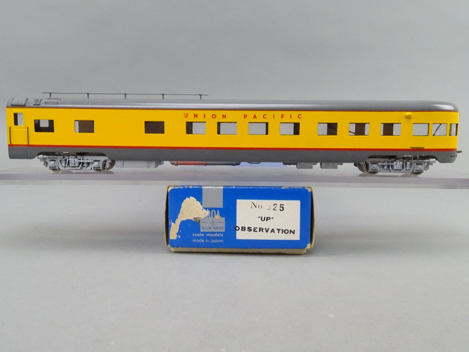 HO Brass Model - Balboa 525 UP Union Pacific Observation Car - F/P ...