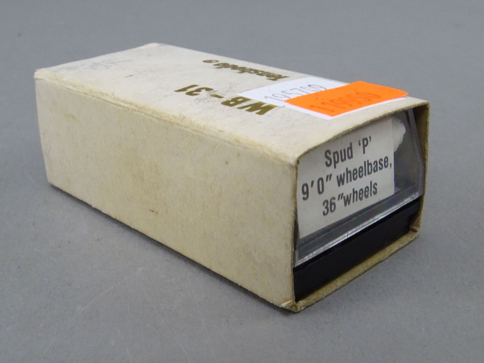 HO Brass Trucks - Tenshodo WB-31 Spud P 9'0" Wheelbase 36" Wheels - As ...