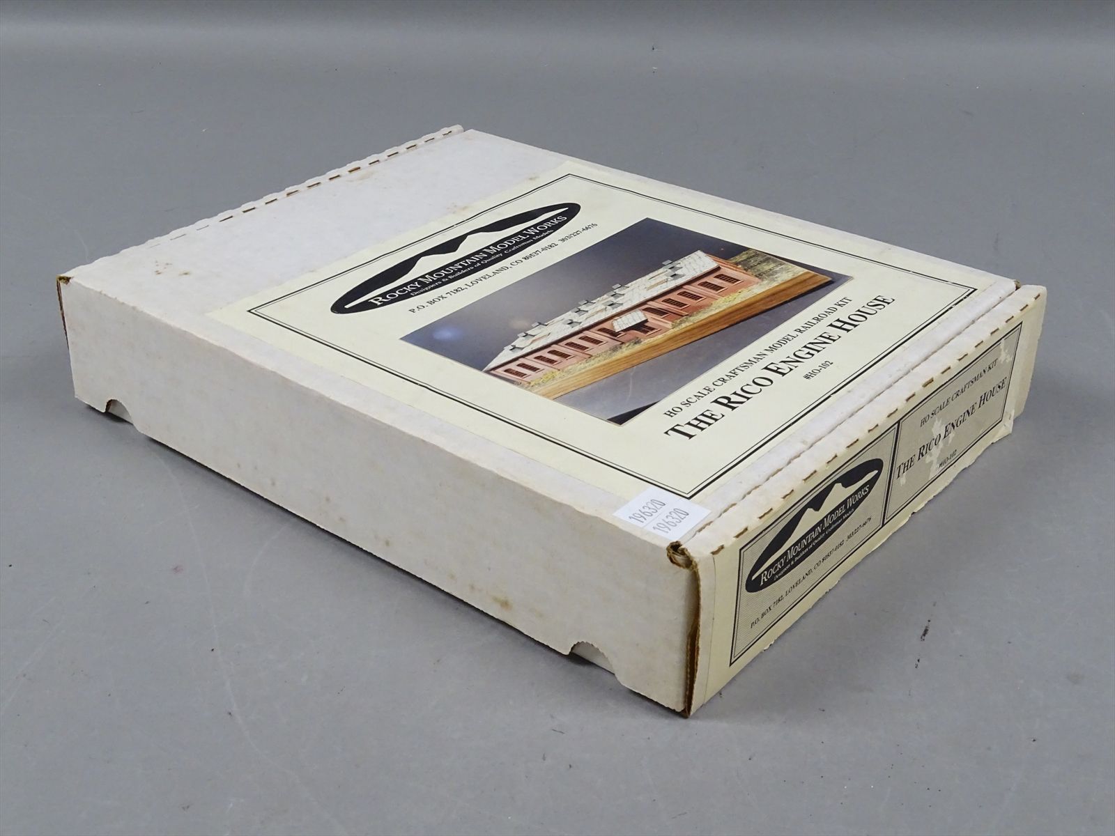 HO Craftsman Kit - Rocky Mountain Model Works HO-102 Rico Engine House ...