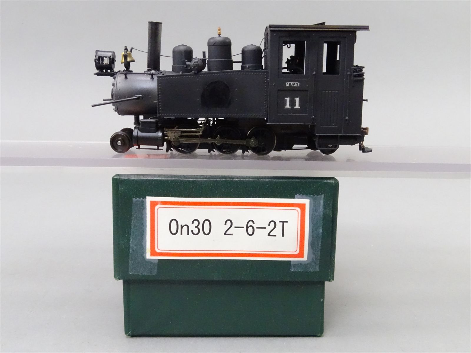 On30 Brass Model Built-Up - Backwoods Miniatures MV&P 2-6-2T #11 - Fair ...