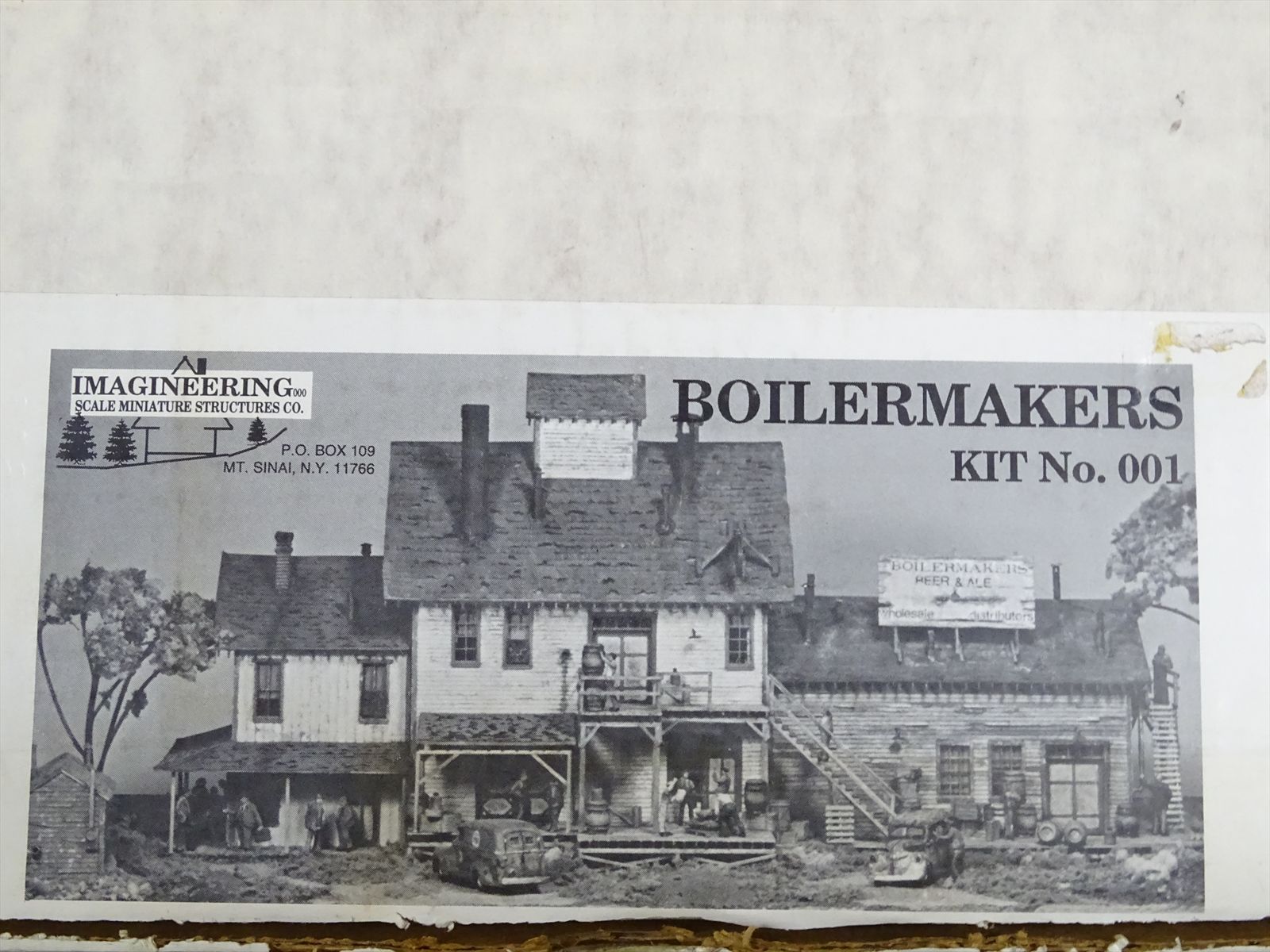 HO Unassembled Craftsman Kit - Imagineering #001 Boilermakers - AS ...