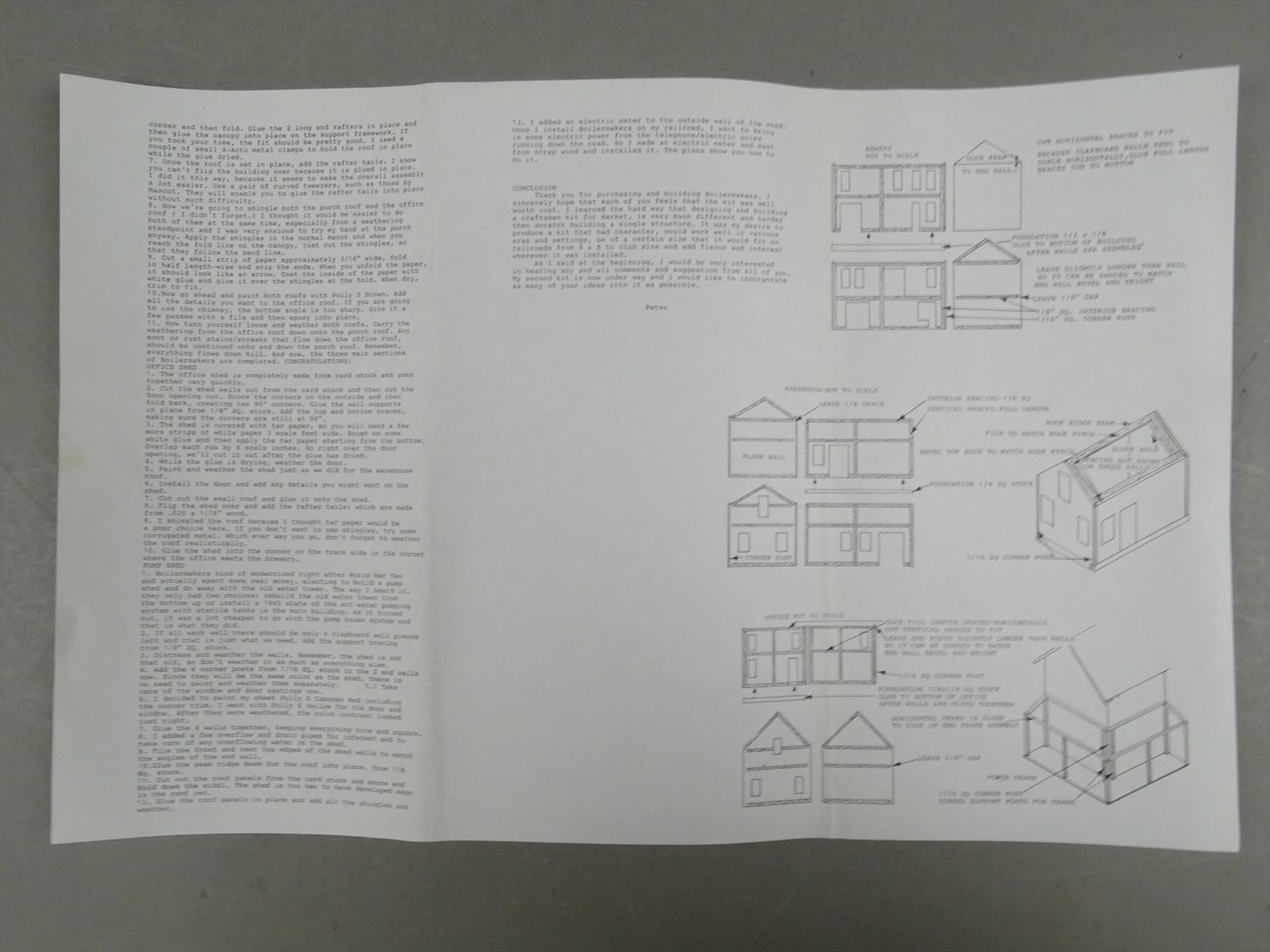 HO Unassembled Craftsman Kit - Imagineering #001 Boilermakers - AS ...