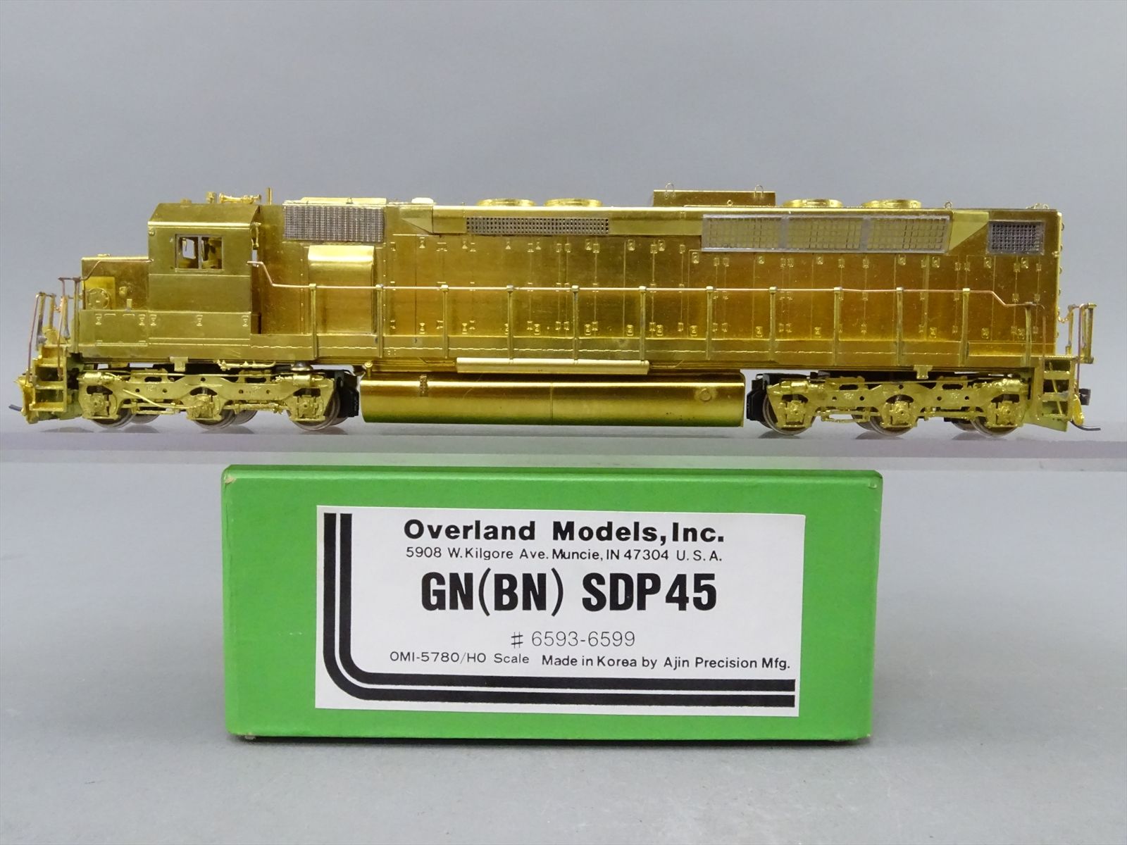 HO Brass Model - OMI 5780 GN Great Northern SDP45 - Unpainted - 1990 ...