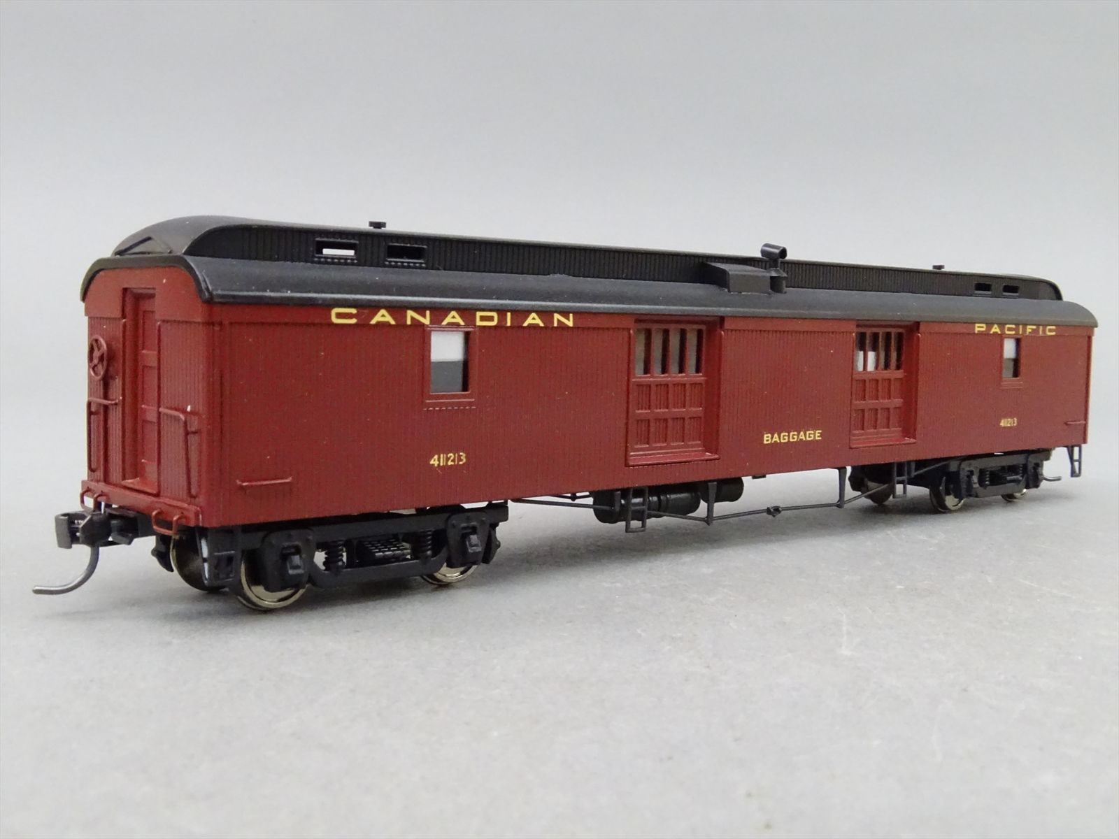 HO Brass Model - VH Van Hobbies CP CPR Canadian Pacific Wood Baggage ...
