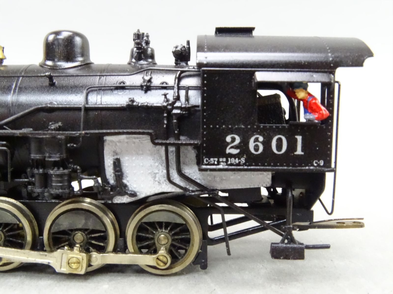 HO Brass Model - Balboa SP Southern Pacific C-9 Class 2-8-0 Whaleback ...