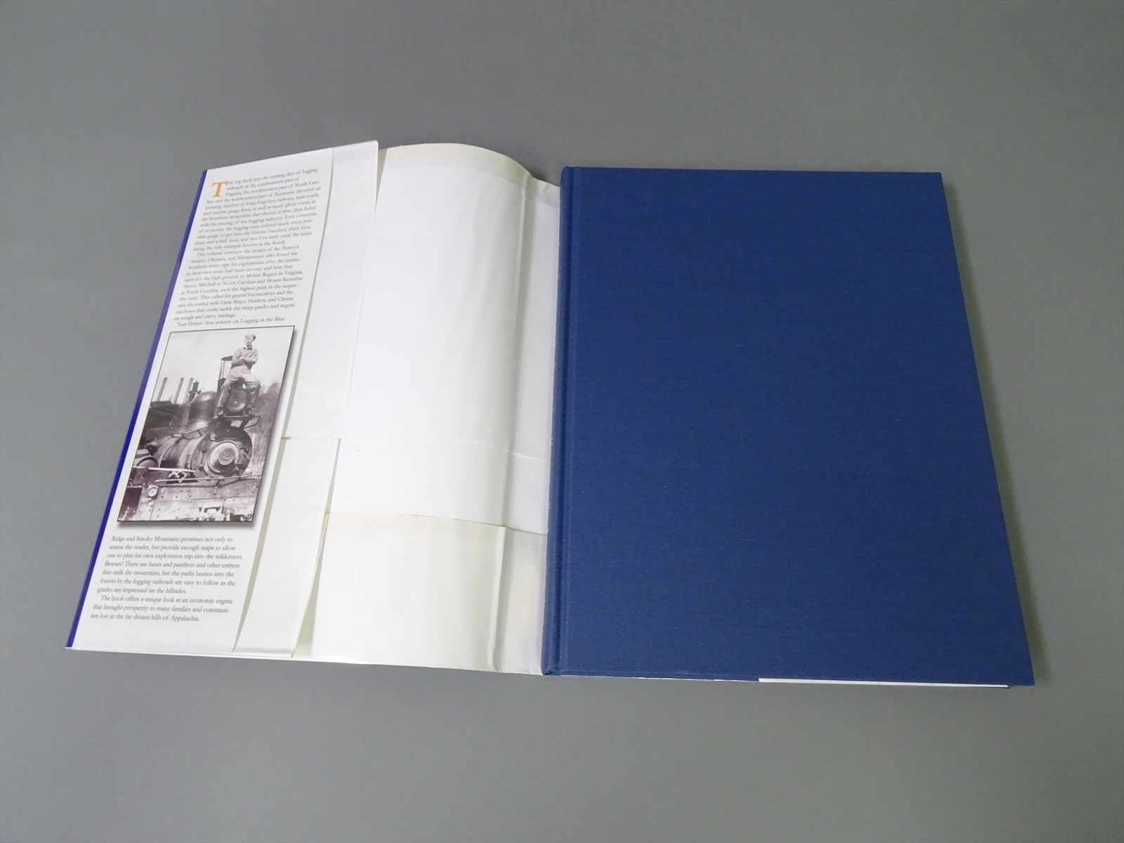 Railroad Book - Logging Railroads of the Blue Ridge and Smoky Mountains ...