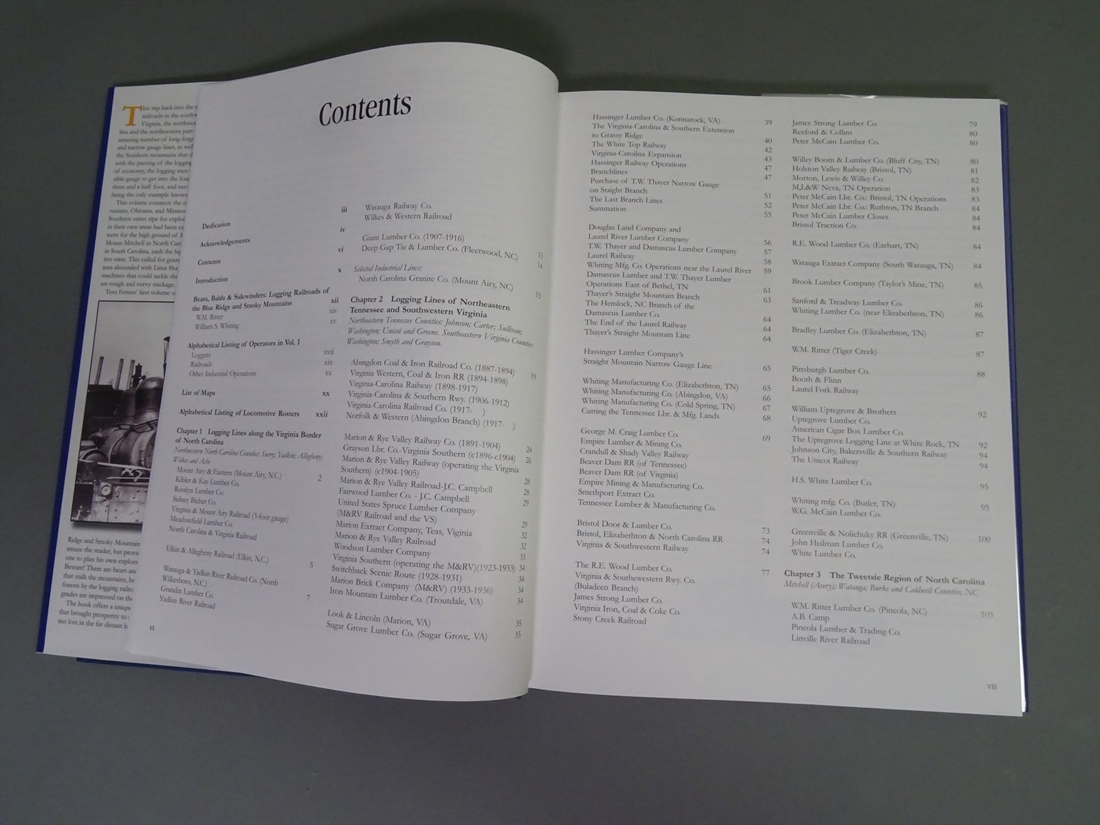 Railroad Book - Logging Railroads of the Blue Ridge and Smoky Mountains ...