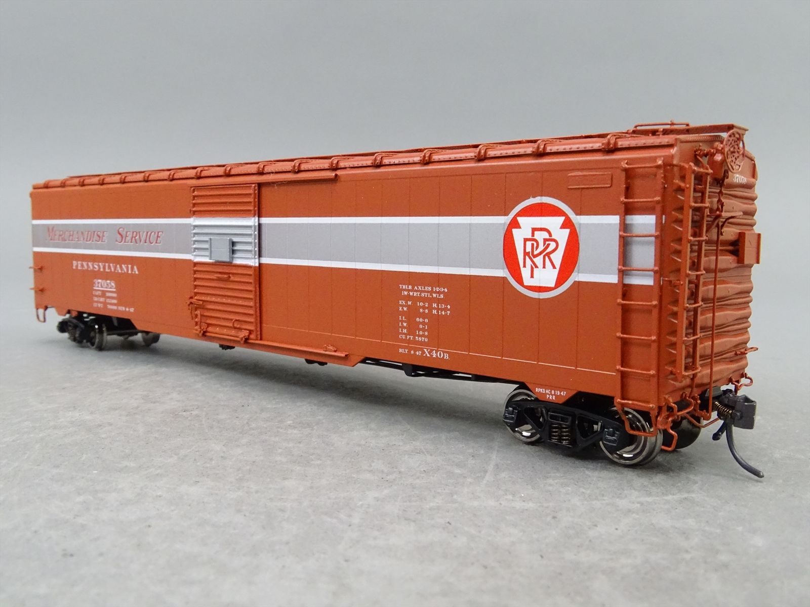 HO Brass Model - Rail Classics R-126 PRR Pennsylvania X-40b Boxcar ...