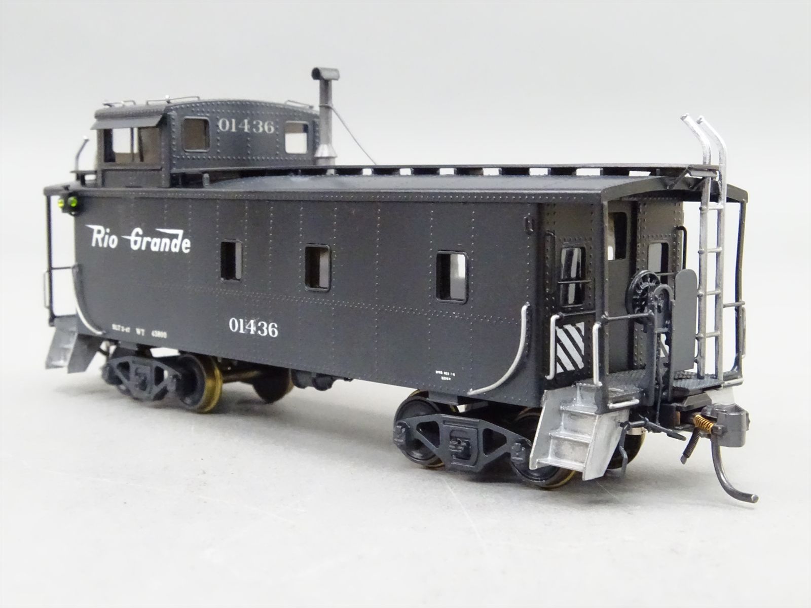 HO Brass Model - PFM D&RGW Rio Grande 1400 Modernized Steel Caboose ...