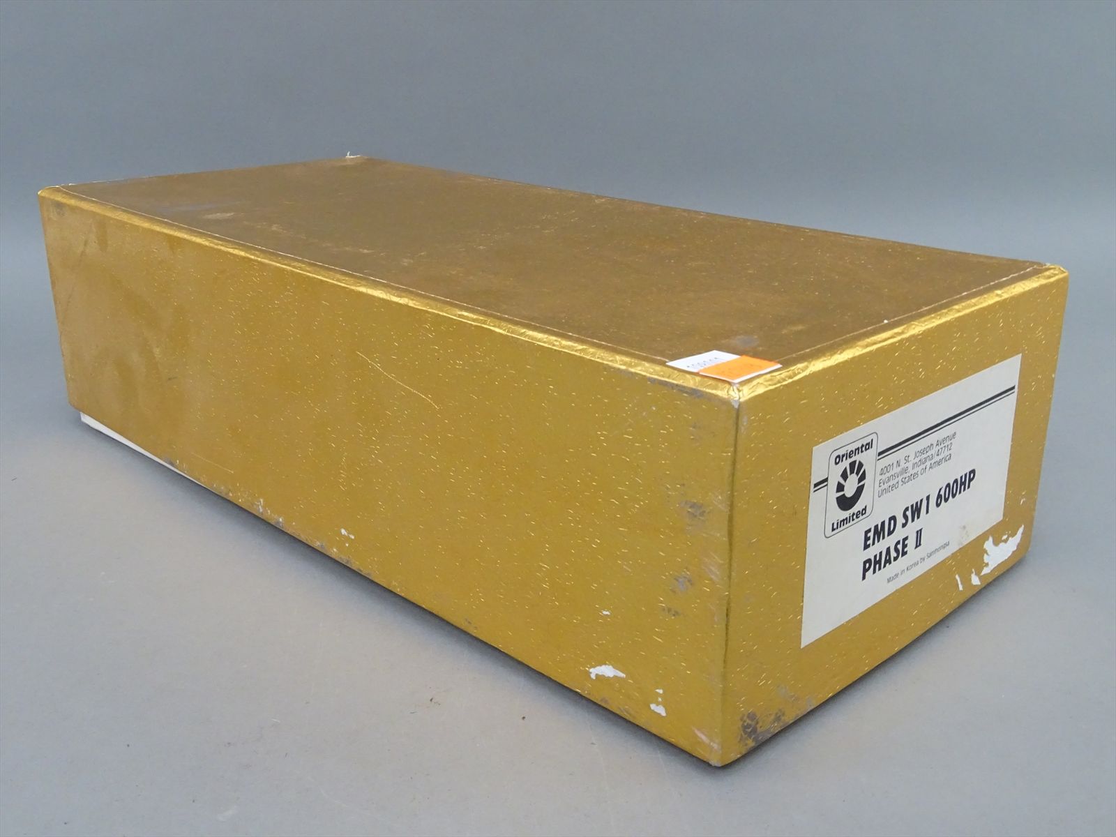 O Brass Model - Oriental EMD SW-1 Switcher 600HP Phase II - Unpainted ...