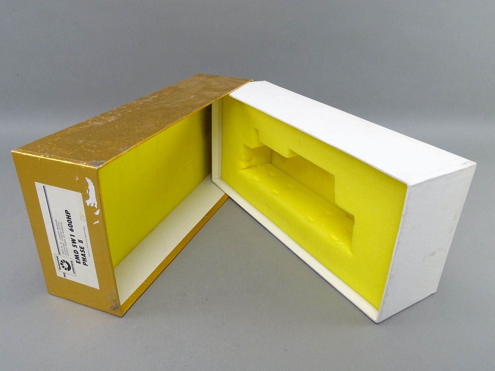 O Brass Model - Oriental EMD SW-1 Switcher 600HP Phase II - Unpainted ...