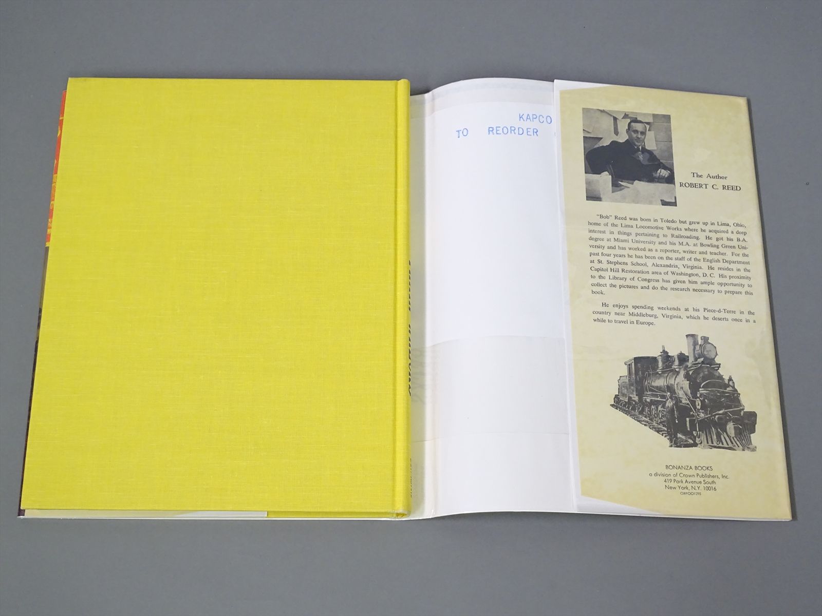 Railroad Book - Train Wrecks - Robert C. Reed - 183 pages