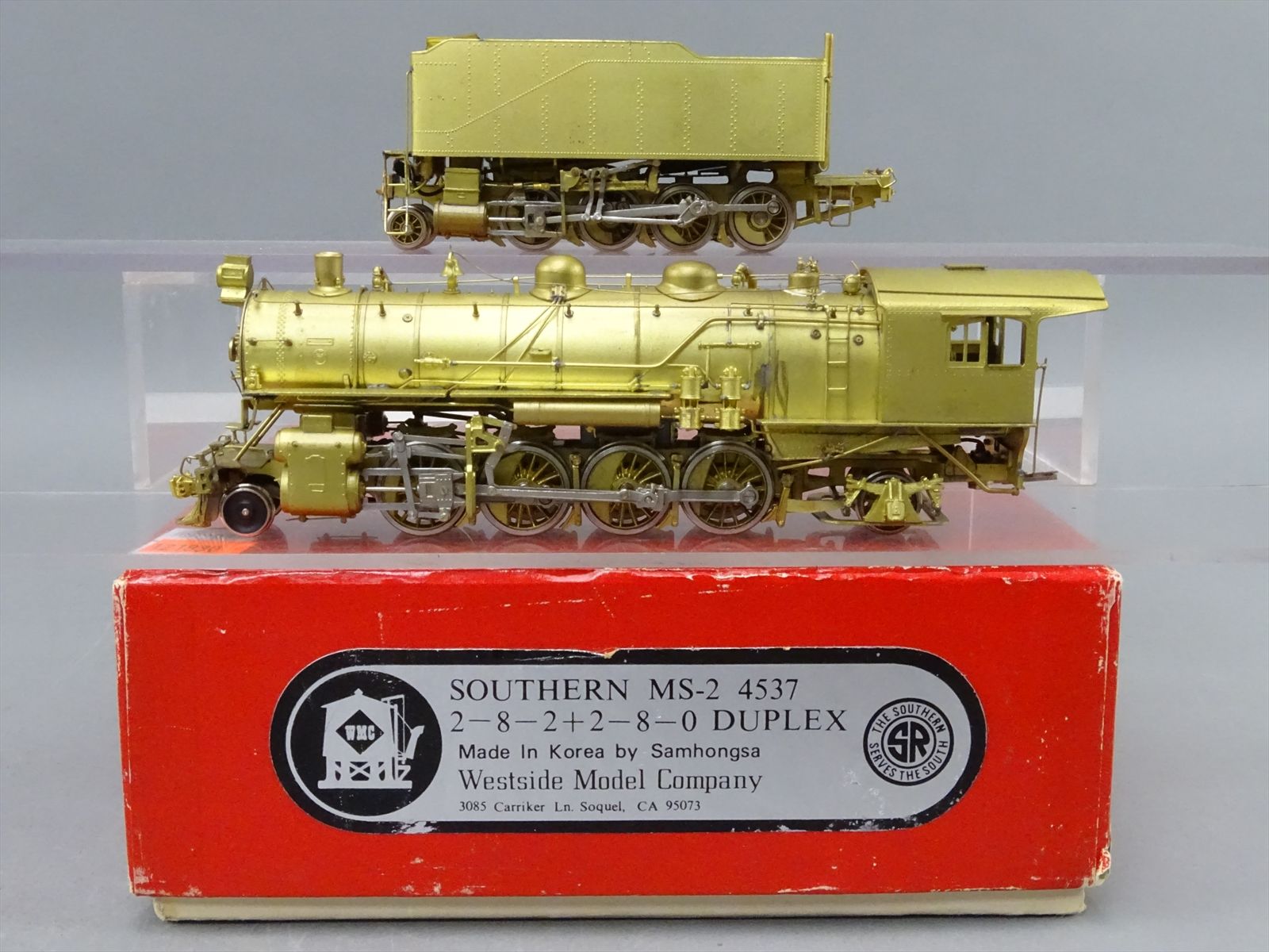 HO Brass Model - WMC SOU Southern MS-2 Duplex 2-8-2+2-8-0 - Unpainted ...
