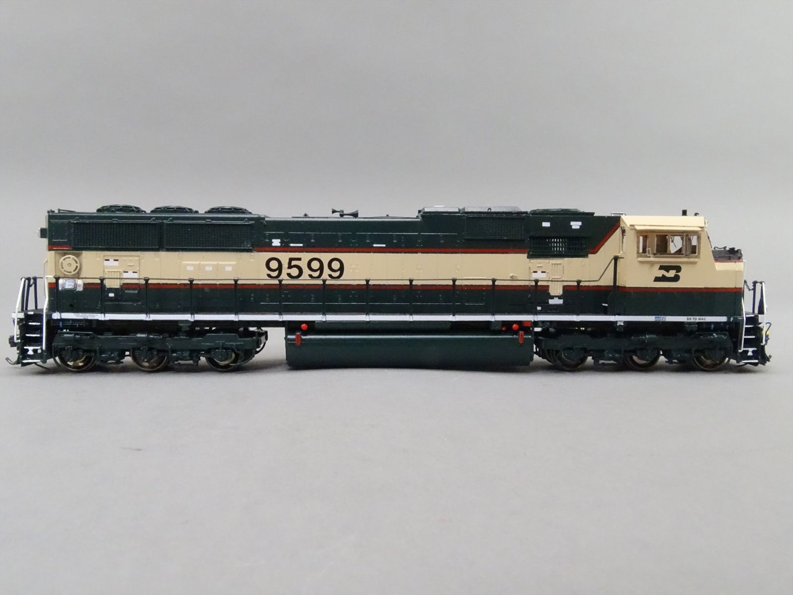 HO Brass Model - OMI 6606.1 BN Burlington Northern SD70AC "Whisper Cab ...