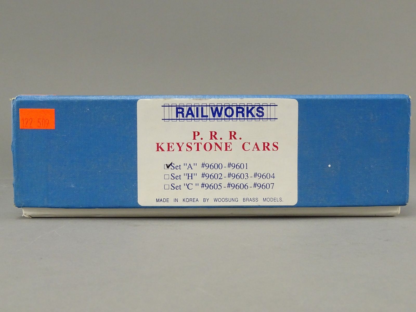 HO Brass Model - Railworks PRR Pennsylvania Keystone Cars Set A Set of ...