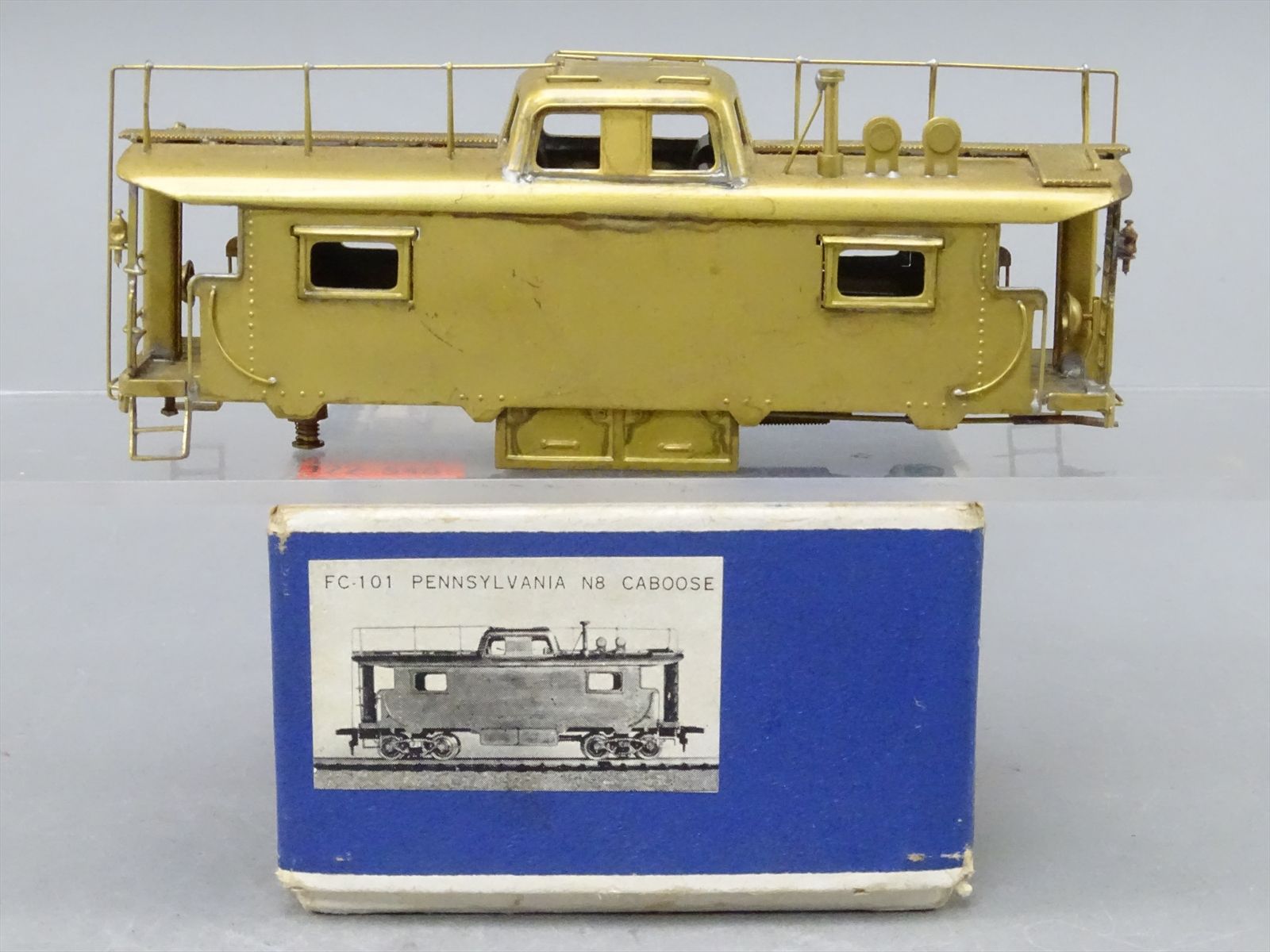 HO Brass Model - Gem FC-101 PRR Pennsylvania N8 Caboose - Unpainted ...