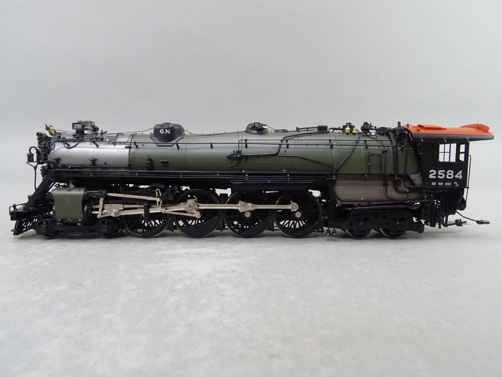 HO Brass Model Train - CIL 2203.1 Challenger GN Great Northern 4-8-4 S ...
