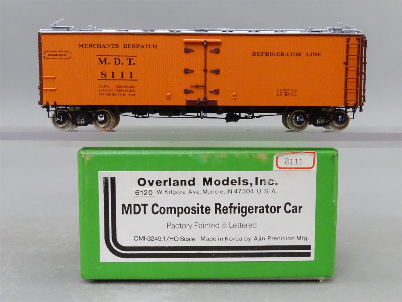 HO Brass Model - OMI 3249.1 MDT Merchants Despatch Composite Reefer ...