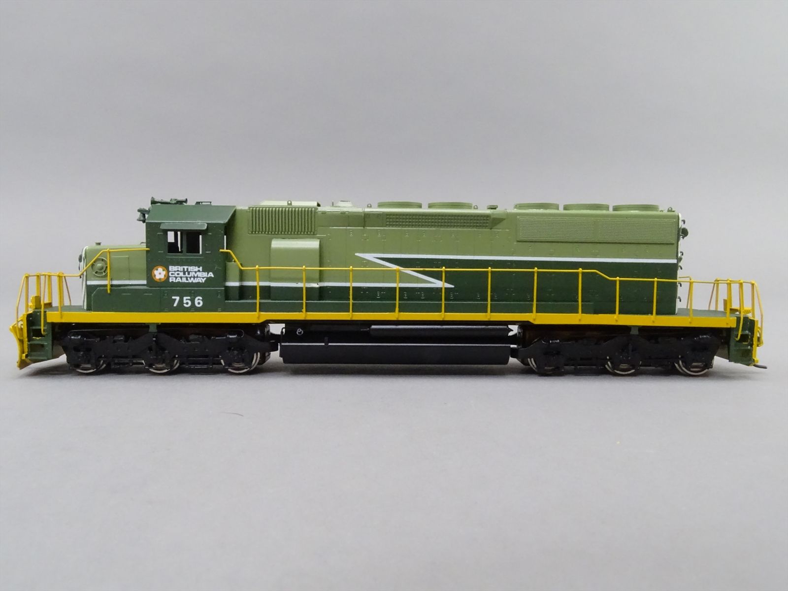 HO Brass Model - ALCO D-166 UP as BCR British Columbia Railway SD40-2 #756 - Custom - 1979 Run ...