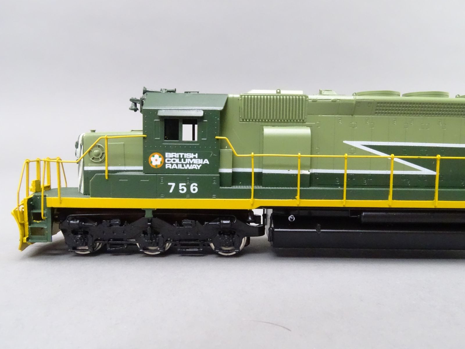 HO Brass Model - ALCO D-166 UP as BCR British Columbia Railway SD40-2 #756 - Custom - 1979 Run ...