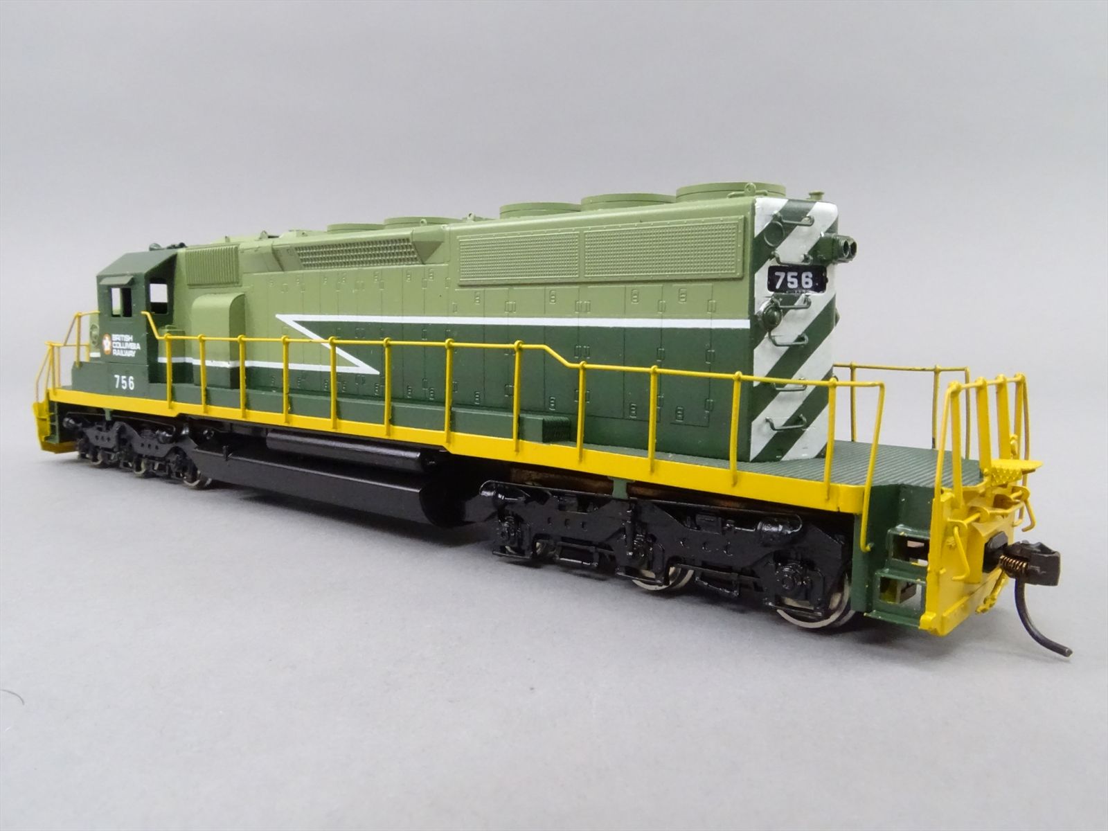 HO Brass Model - ALCO D-166 UP as BCR British Columbia Railway SD40-2 #756 - Custom - 1979 Run ...
