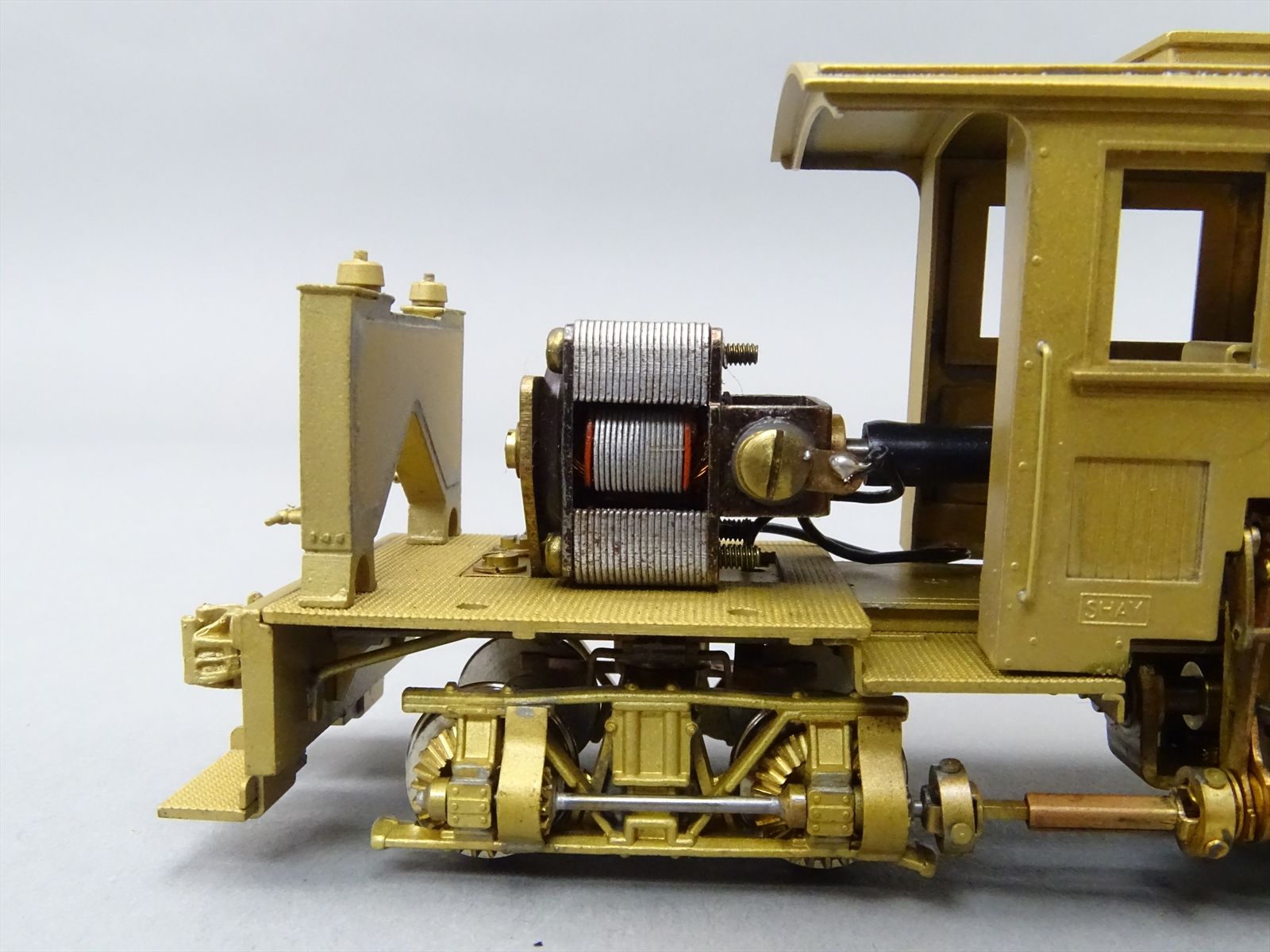 On3 Scale Brass Model Train - USH US Hobbies 13-Ton Shay - Unpainted - KTM
