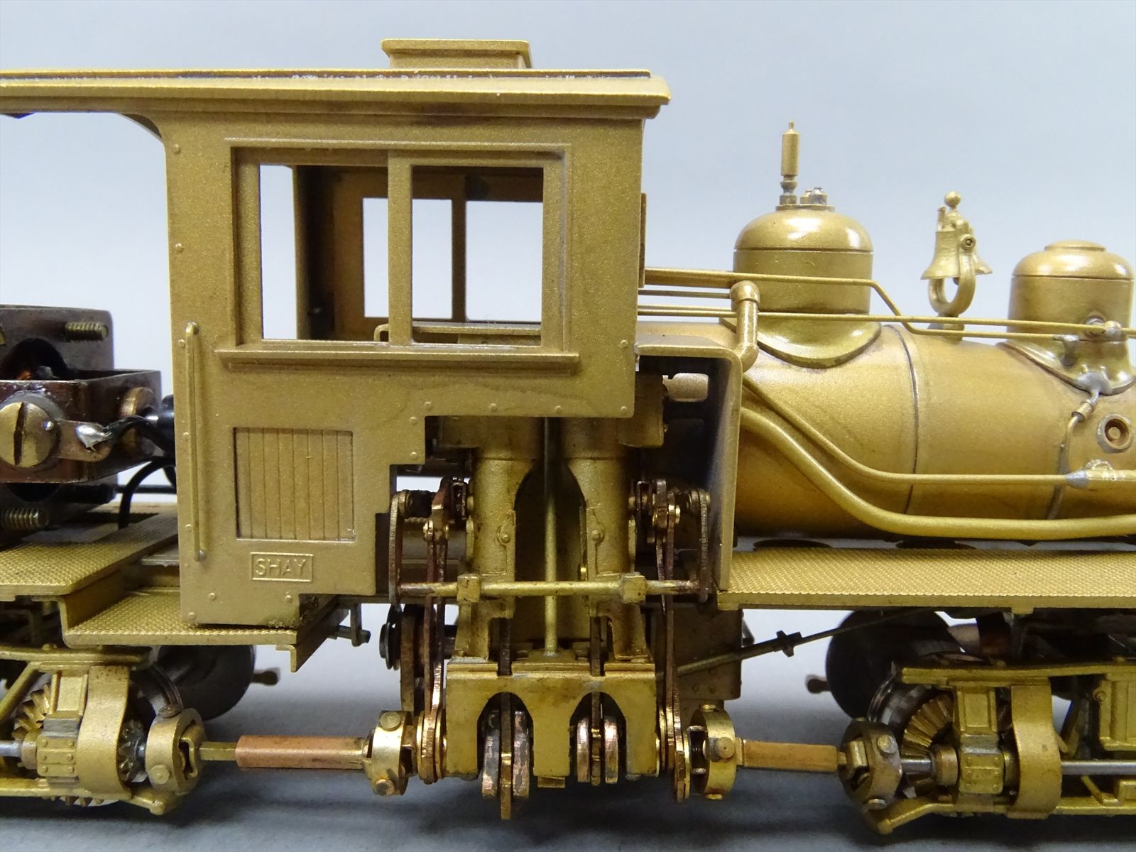 On3 Scale Brass Model Train - USH US Hobbies 13-Ton Shay - Unpainted - KTM