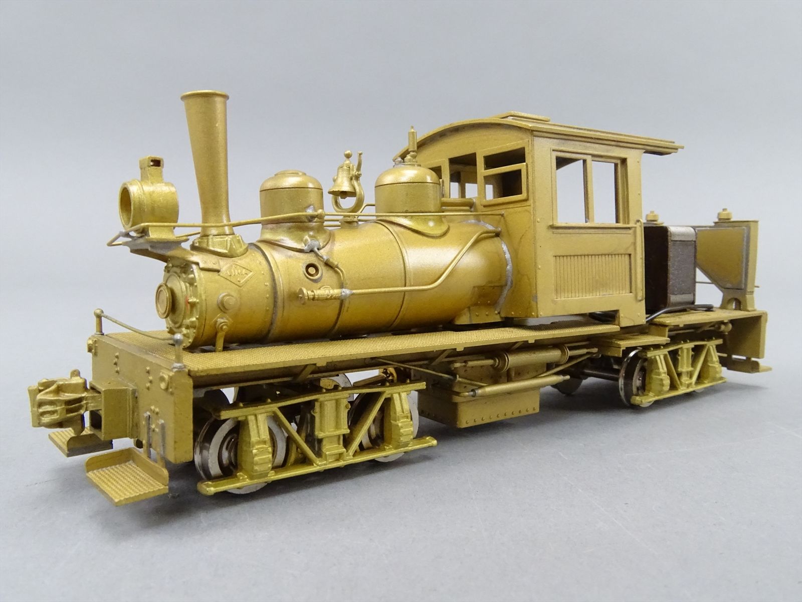 On3 Scale Brass Model Train - USH US Hobbies 13-Ton Shay - Unpainted - KTM