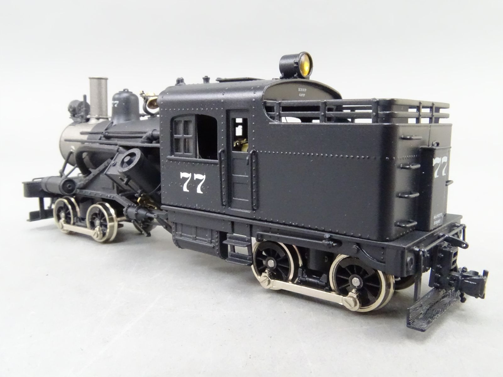 HO Brass Model - PFM 65 Ton Logging Heisler #77 - Pro Paint by Terry ...