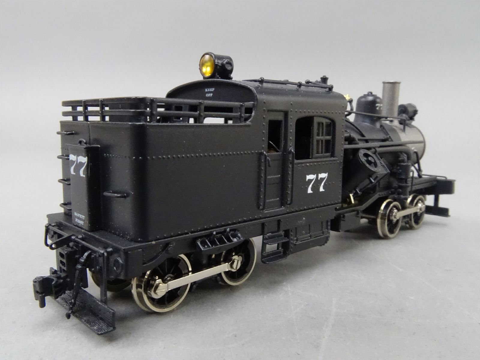 HO Brass Model - PFM 65 Ton Logging Heisler #77 - Pro Paint by Terry ...