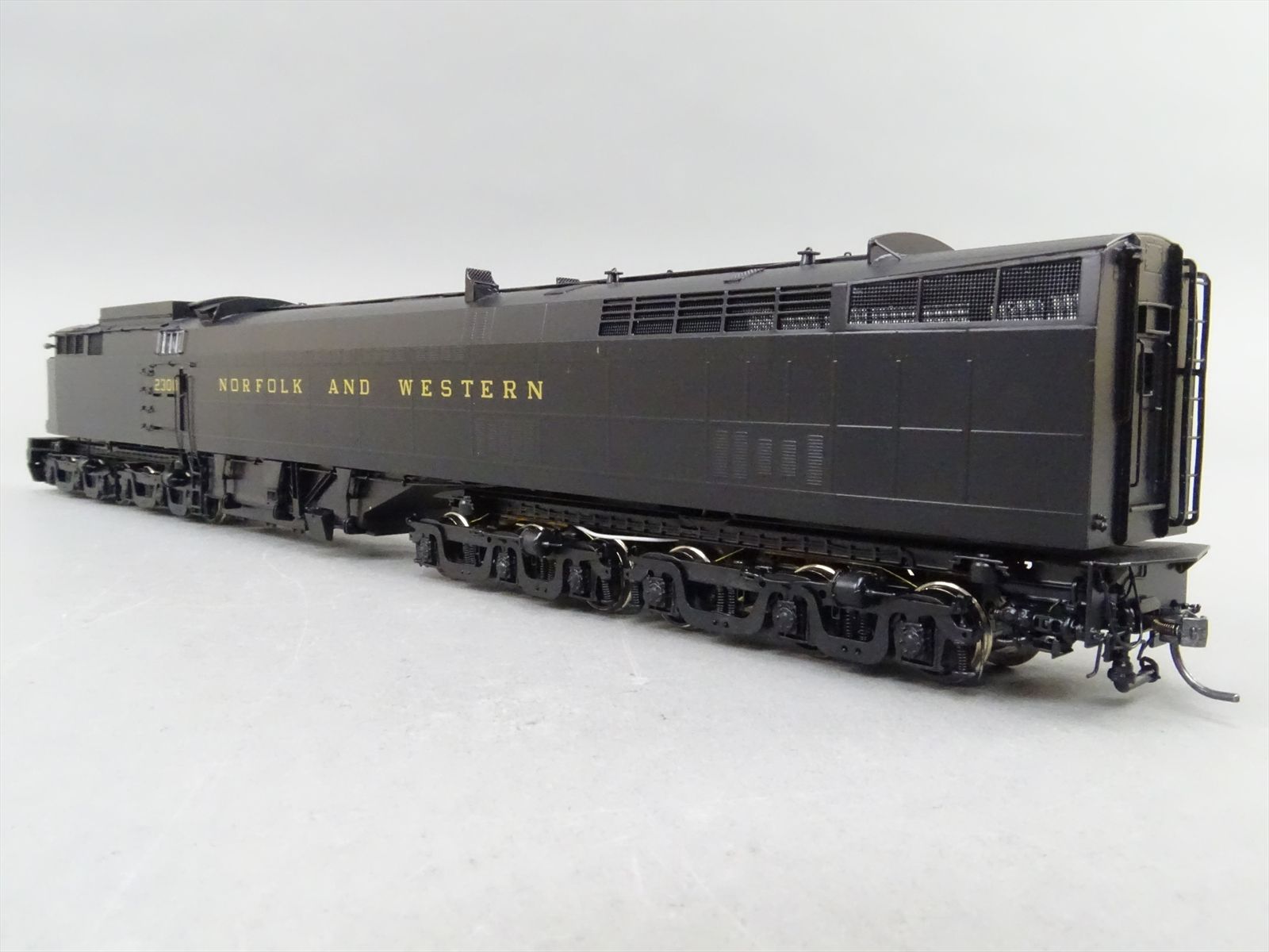 HO Brass Model - DP N&W Norfolk & Western Jawn Henry TE-1 Steam Turbine ...